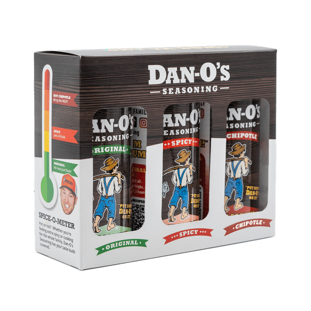 Dan-O's Seasoning Mixed Variety Pack, 3 Count 3.5oz - Walmart.com