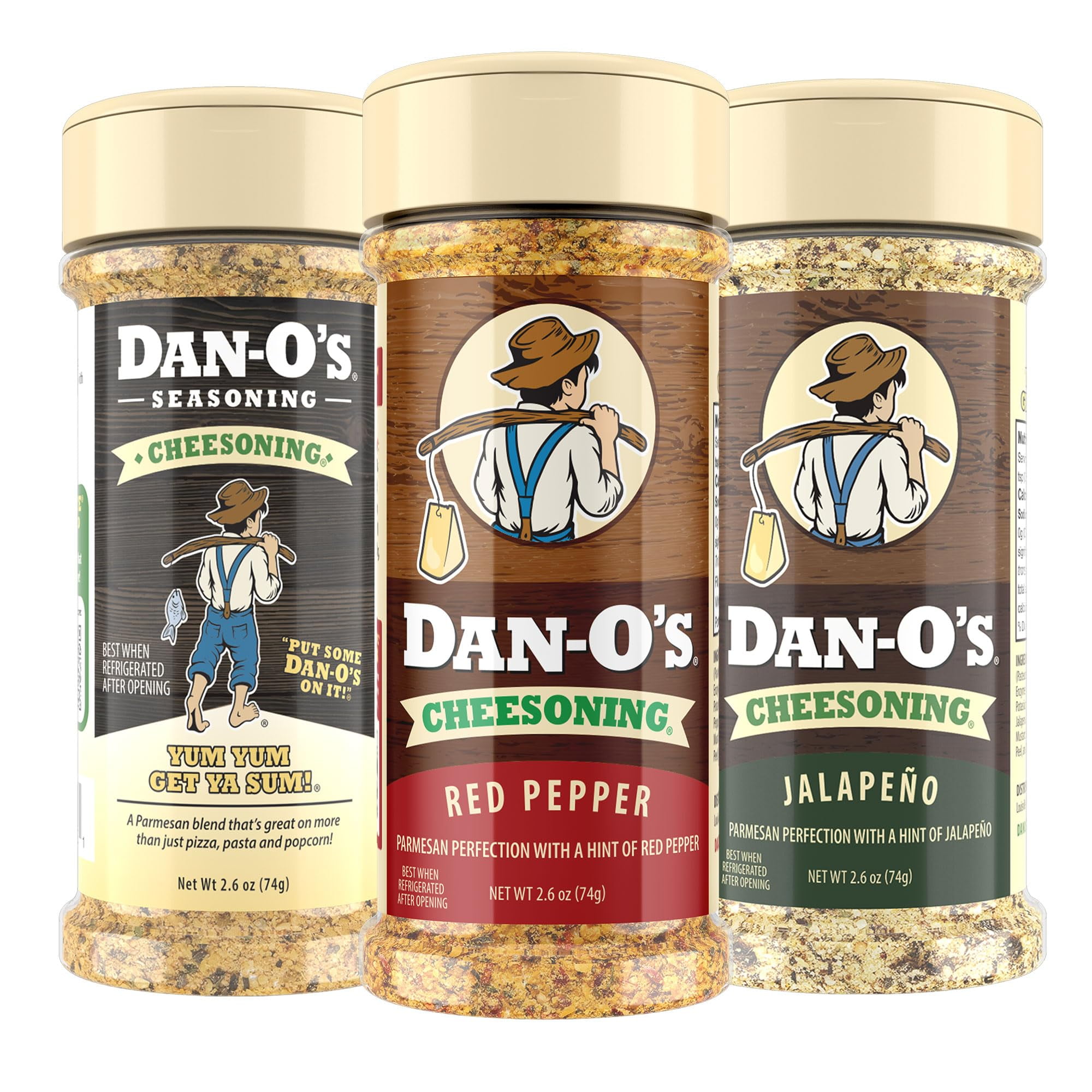 Dan-O's Seasoning - Small 3 HYZ01 Bottle Pack - Red Pepper Cheesoning ...