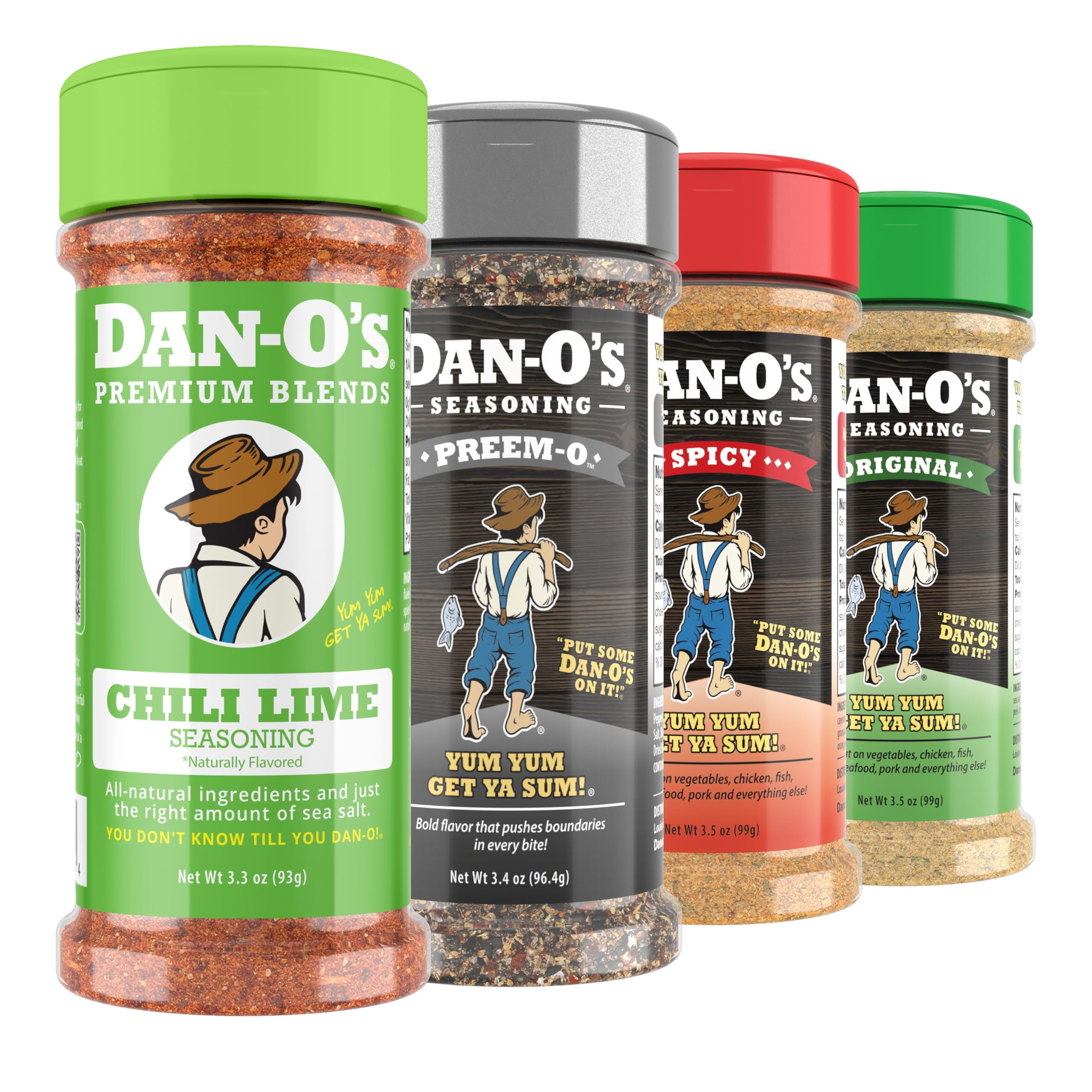 Dan-O's Taste of Summer” Small Seasoning 4 KMC2pack - Spicy (3.5 oz ...
