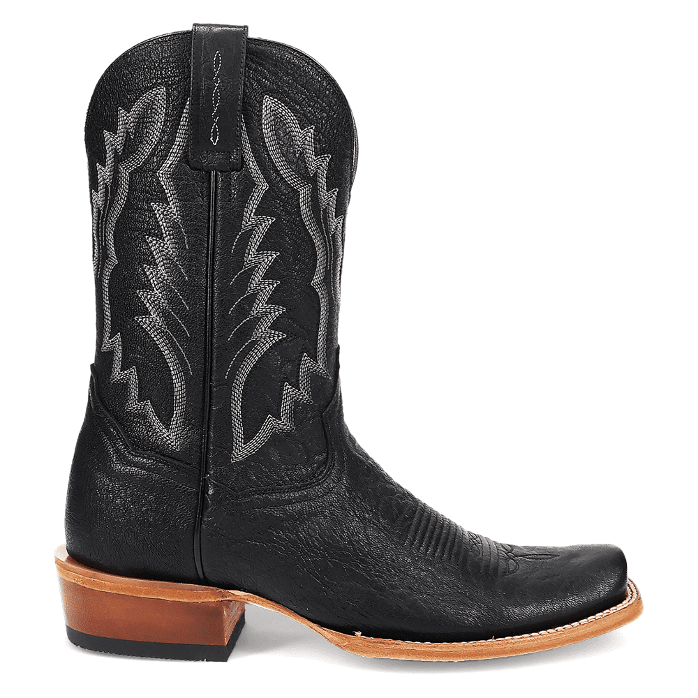 Dan Post Boots Mens Boerne Embroidered Square Toe Cowboy Mid Calf Boots ...