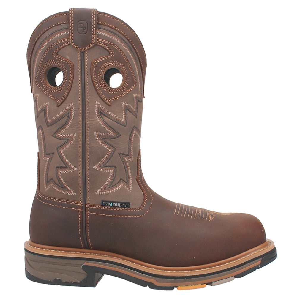 Dan Post Boots Mens Kirk Waterproof 11" Soft Toe Work Safety Shoes ...