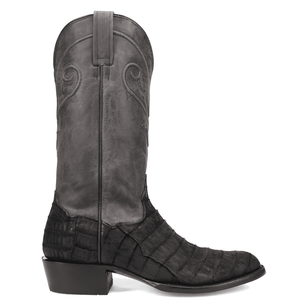 Dan Post Boots Mens Makara Round Toe Pull On Cowboy Mid Calf Dress ...