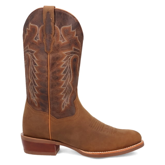 Dan Post Boots Mens Neeley Embroidered Round Toe Pull On Cowboy Mid ...