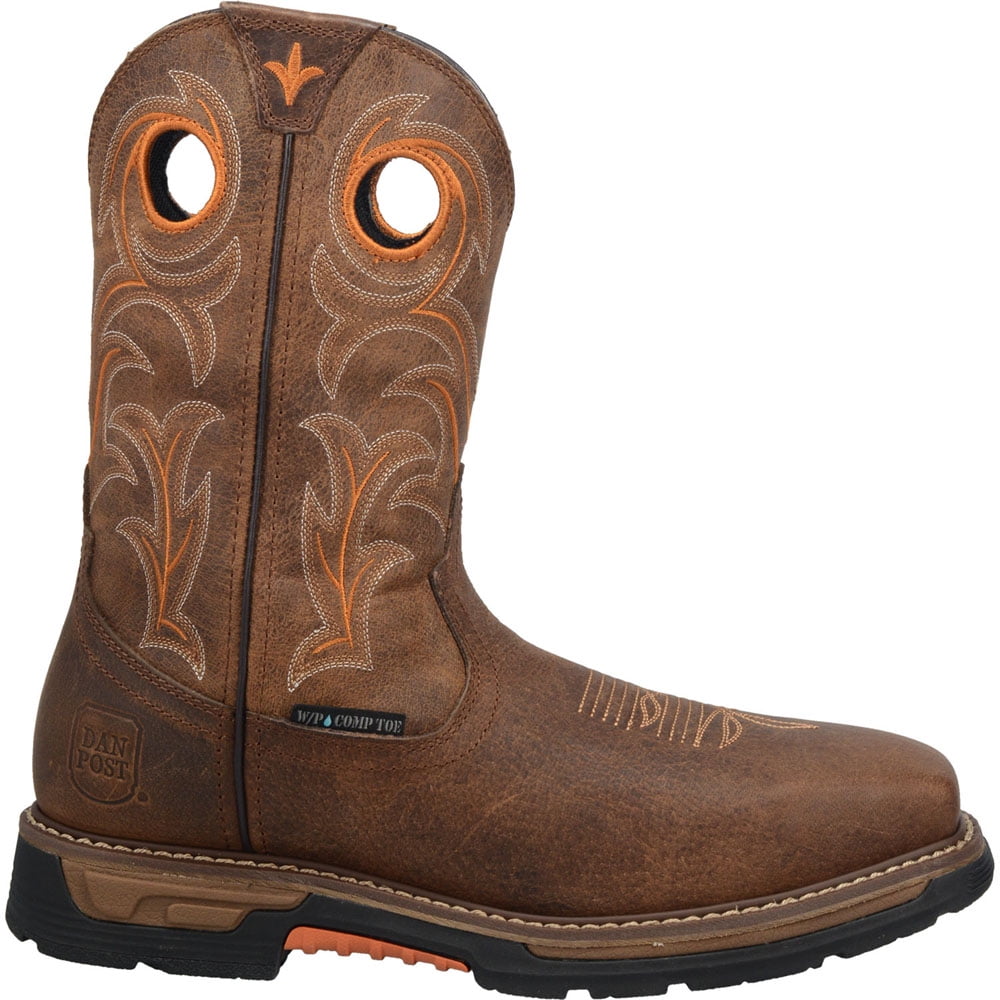 Dan Post Men's Storms Eye Waterproof Western Work Boot Composite Toe ...