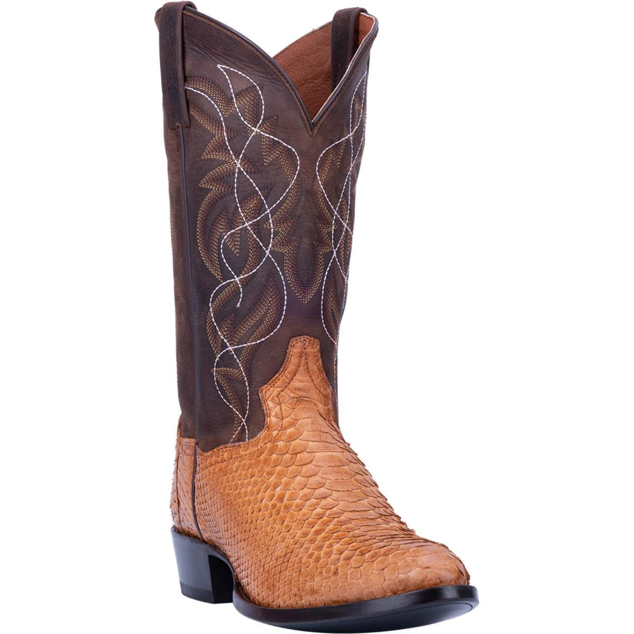 Dan Post Men's Manning Genuine Snake Western Boot - Walmart.com