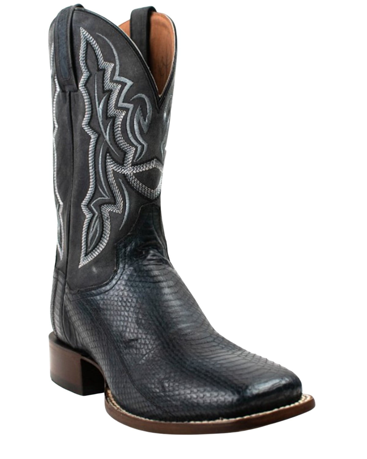 Dan Post Men's Water Snake Exotic Western Boot Broad Square Toe ...