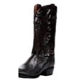 Dan Post Western Boots Men Raleigh Lizard Leather Black Cherry DP2352R ...