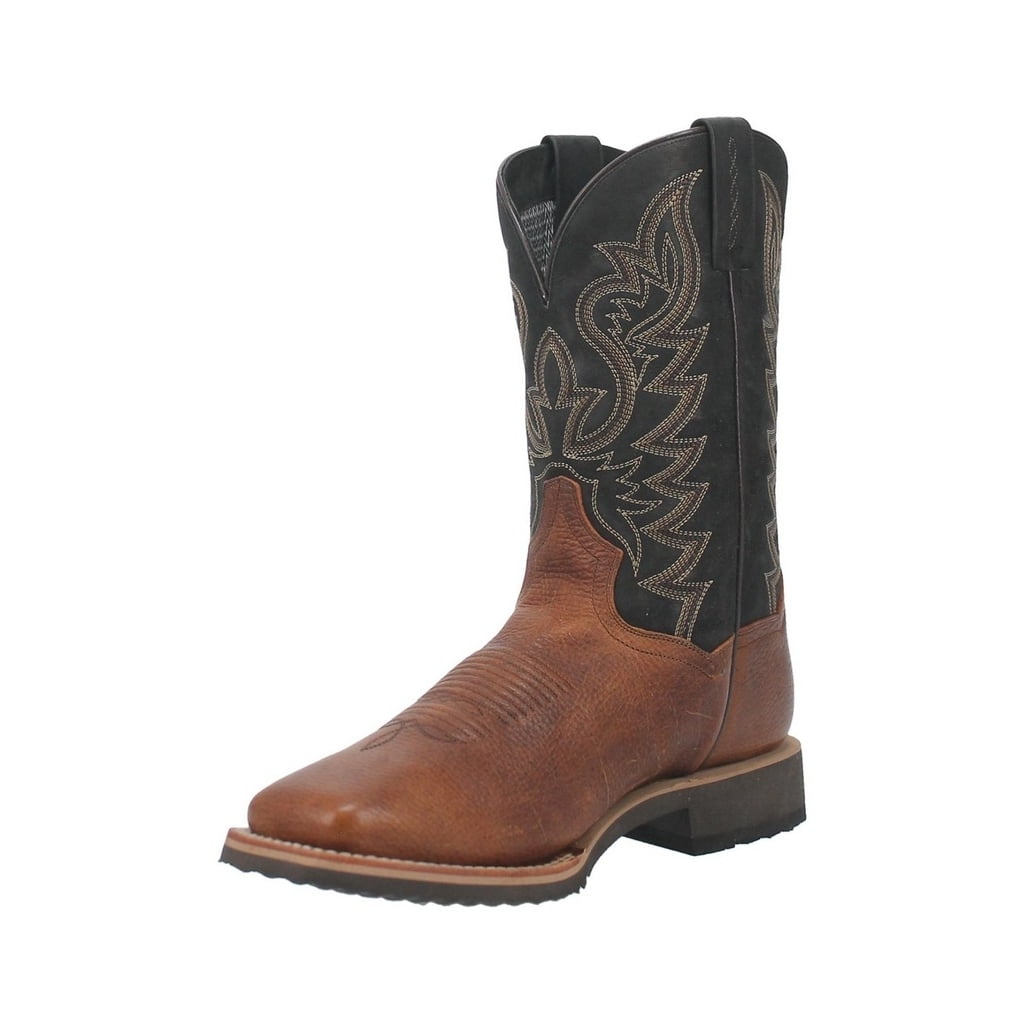 Dan Post Western Boots Mens Boldon Leather Square Toe Cognac DP4906 ...