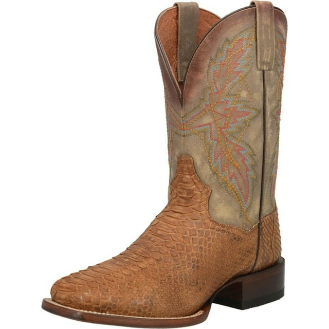 Dan Post Western Boots Mens Dry Gulch Python Leather Tan DP3996 ...