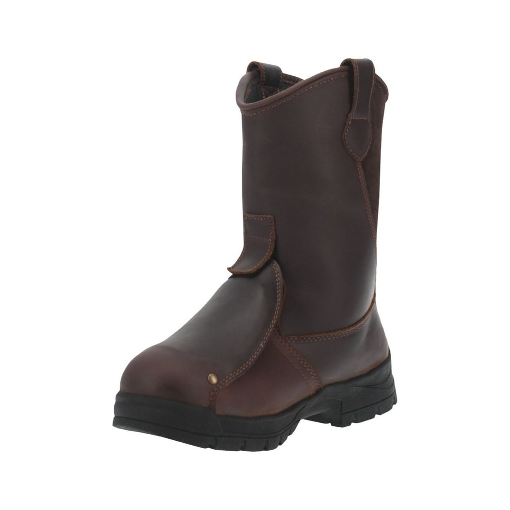 Dan Post Western Boots Mens External MET Guard Alloy Brown DP79523 ...