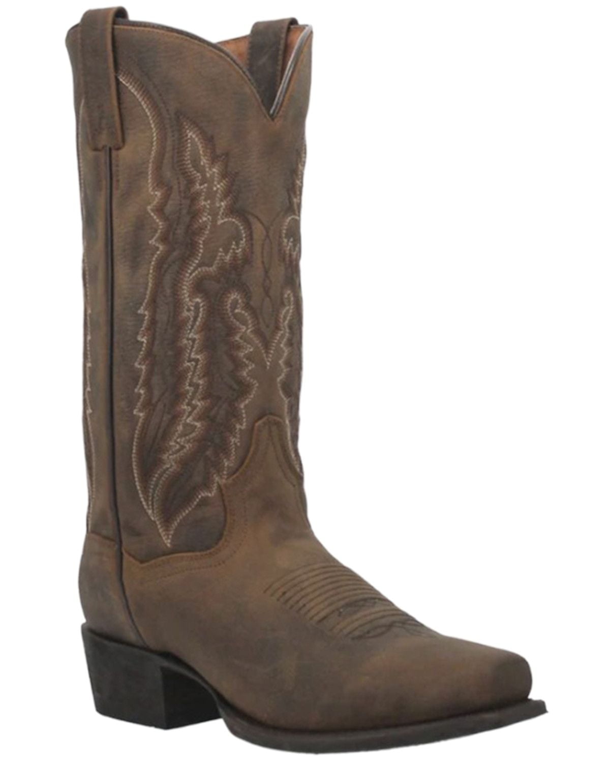 Dan Post Western Boots Mens Renegade CS Square Toe Bay Apache DP2163 ...