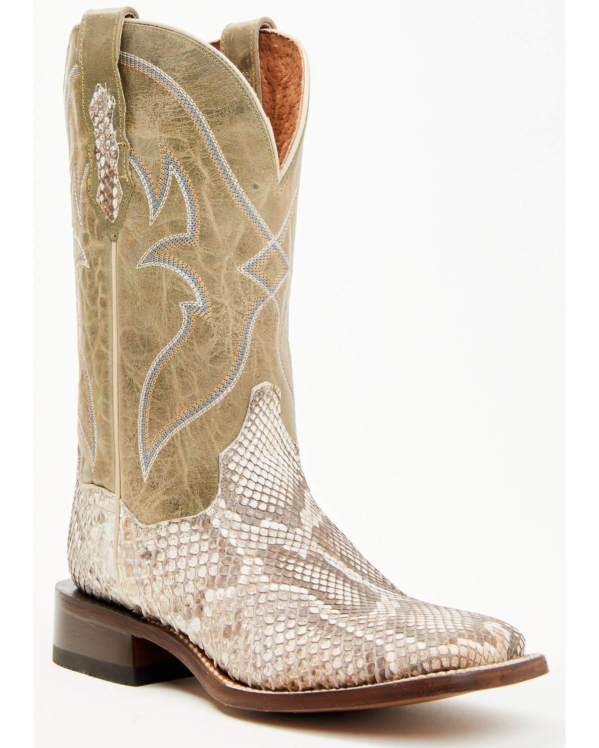 Dan Post Women's Boot Barn Exotic Python Western Broad Square Toe ...