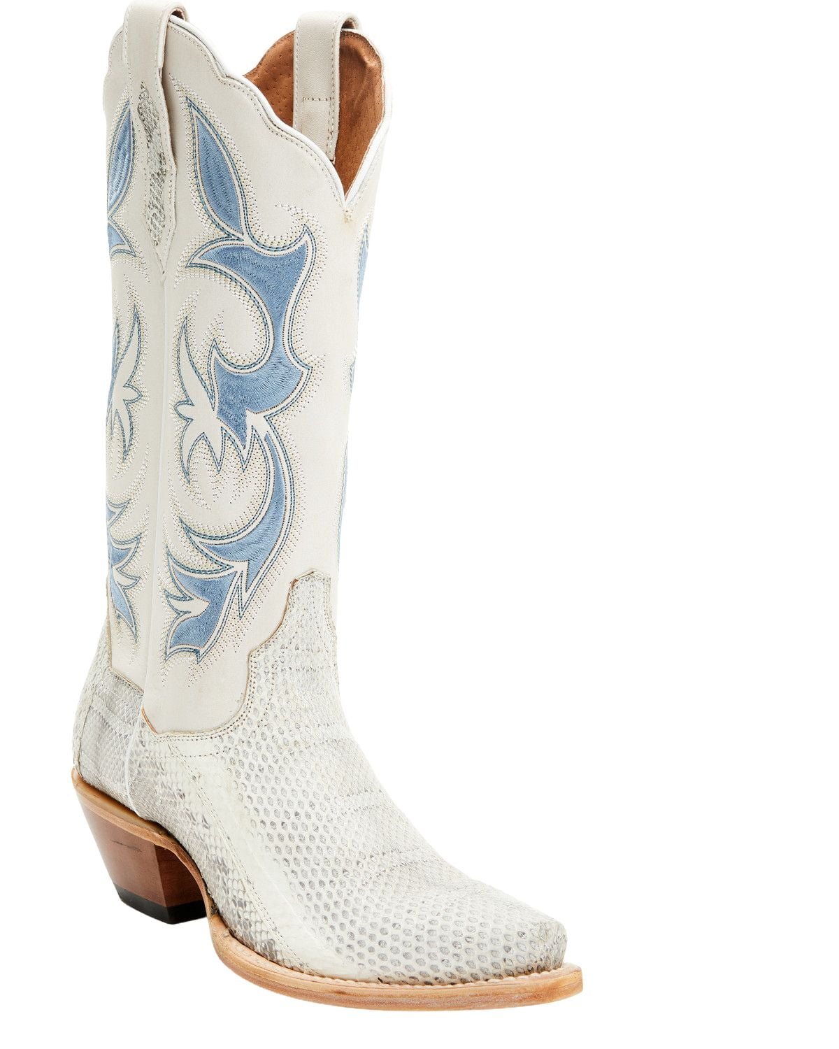 Dan Post Women's Exotic Watersnake Western Boot Snip Toe - DPS759 10 M ...