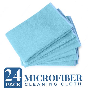 6 Pack Microfiber Rag Bulk Multi-Functional for House Furniture ...