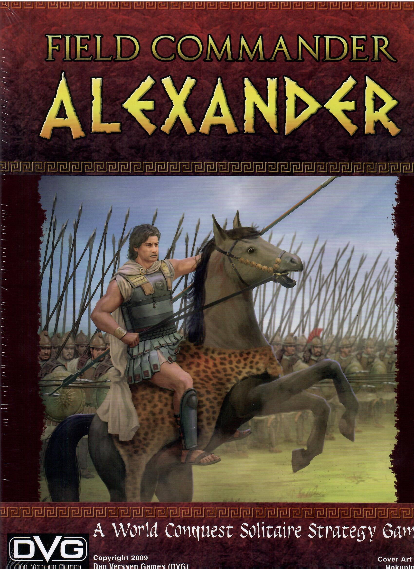 Dan Verssen Games Field Commander Alexander Conquest Solitaire Strategy ...
