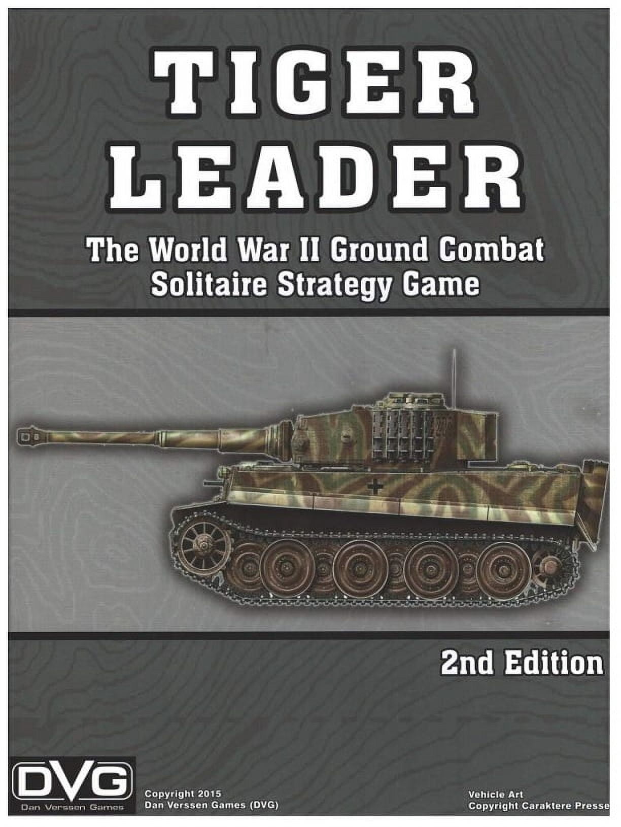 Dan Verssen Games Tiger Leader 2nd Edition - Tactical Combat Board Game ...