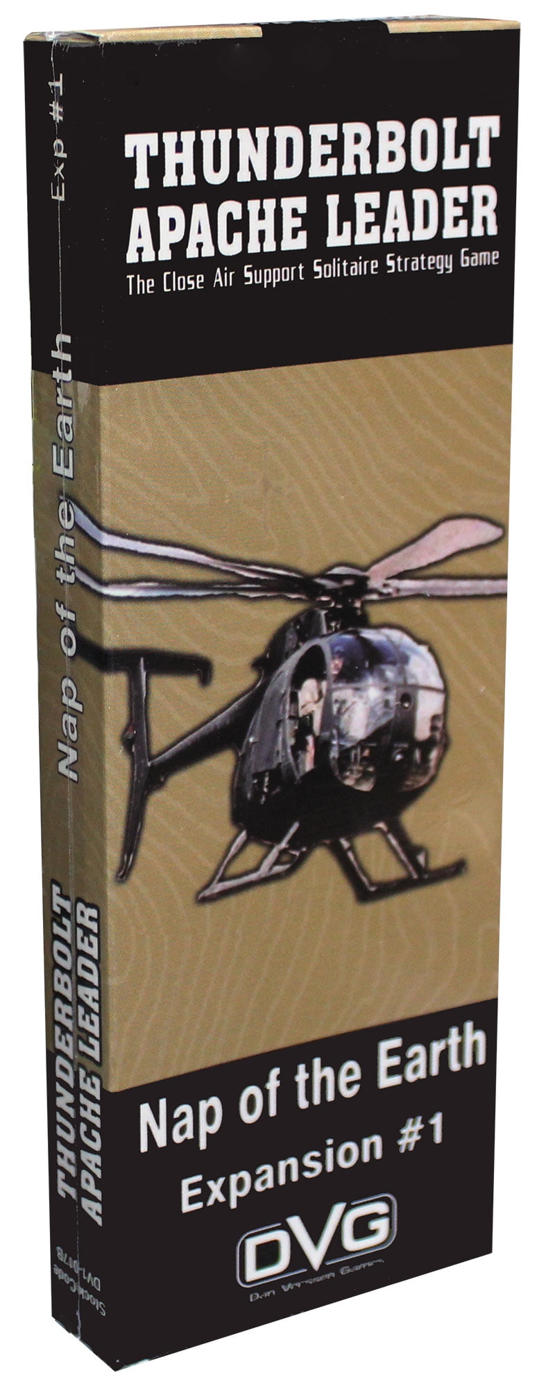 Dan Verssen Games Thunderbolt Apache Leader Expansion 1 - Nap of the Earth New - Walmart.com