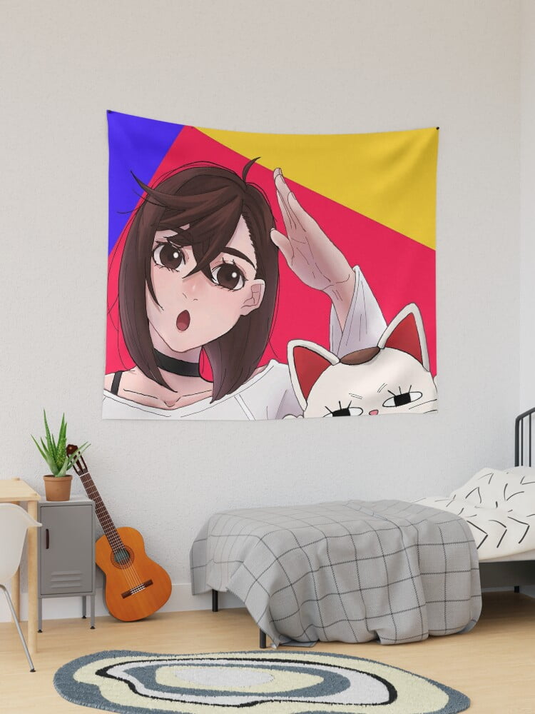 Dan da Dan Anime Tapestry Tapestries Wall Decor Backdrop for Bedroom ...