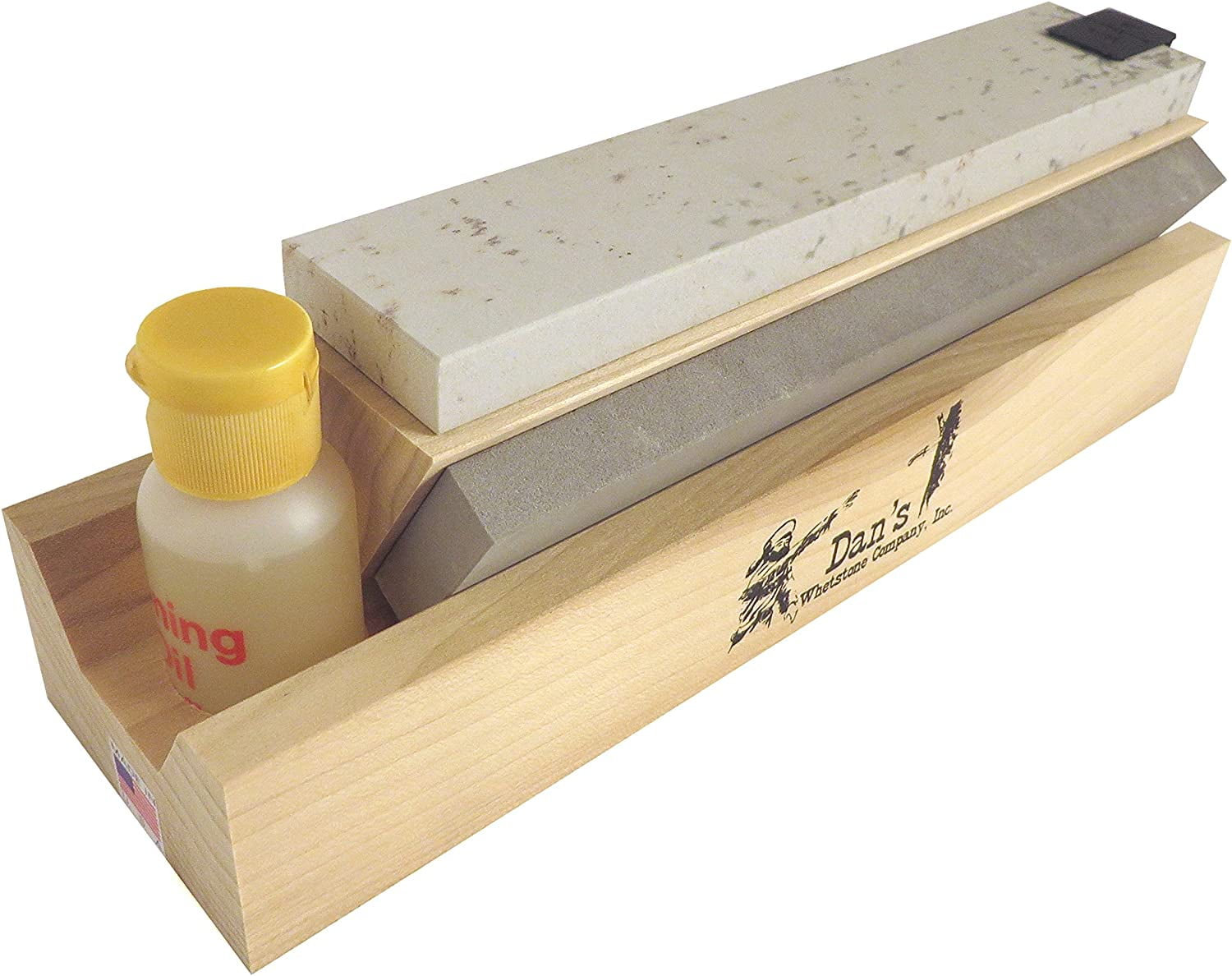 Dan's TRI-8 - Genuine 3 Stone 8" Tri-Hone, Arkansas Knife Sharpening ...