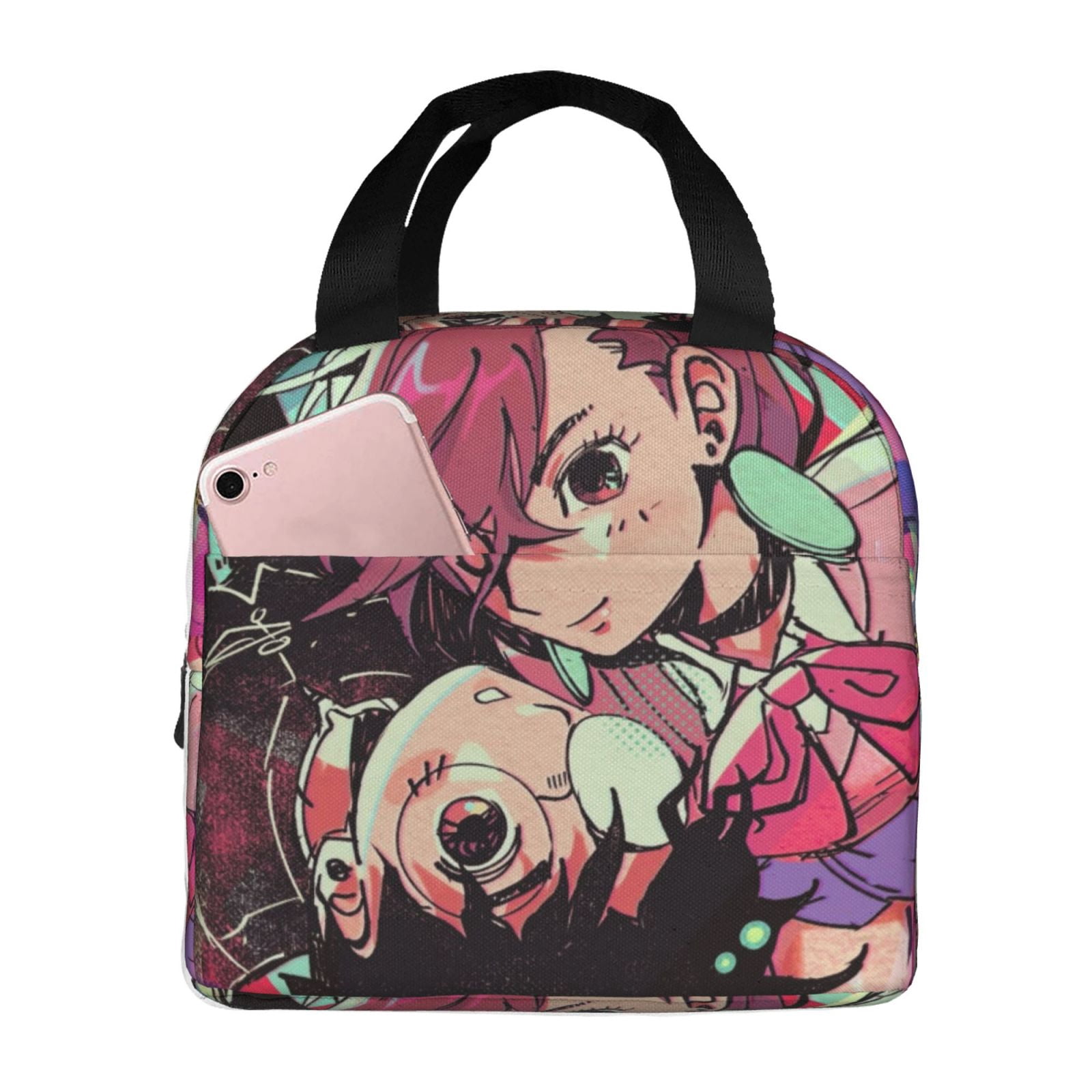 DanDaDan Anime Lunch Bag Reusable Portable Lunch Box Insulated Thermal ...
