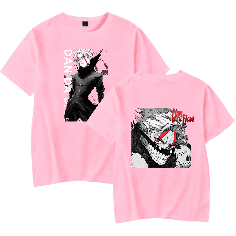 DanDaDan Merch Classic Character T-Shirt Unisex Fashion Short Sleeve ...