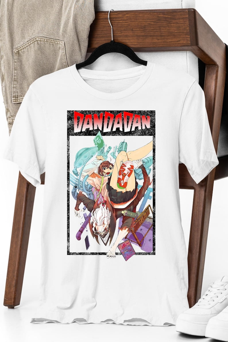 DanDaDan Shirt - Ken Takakura - Momo Ayase Anime shirt| Japanese ...