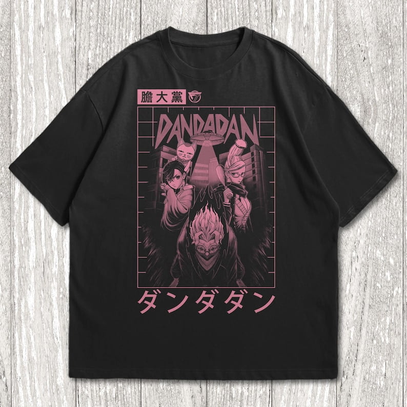 DanDaDan Shirt, Turbo Ganny, Momo Ayase Anime T-shirt, Japanese ...