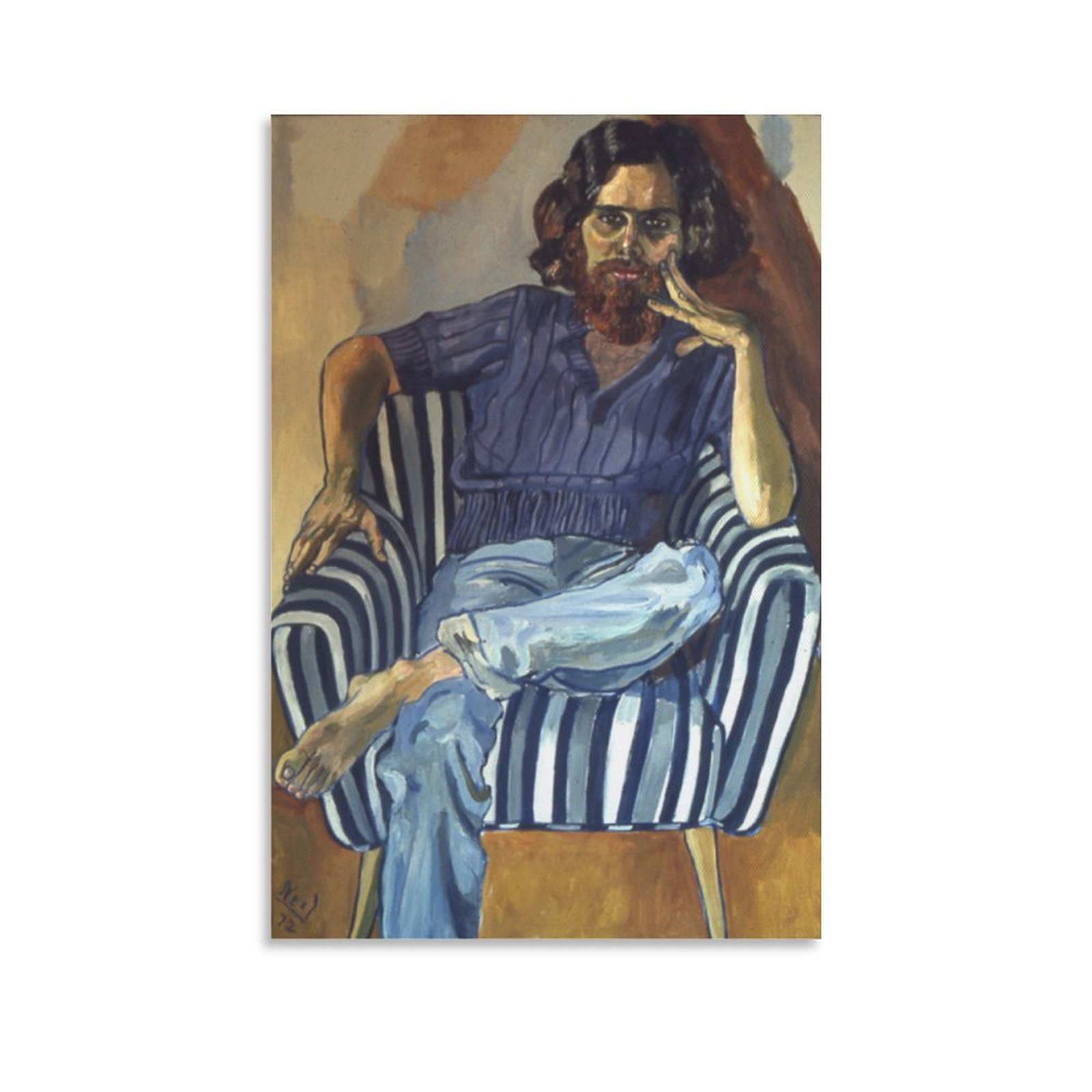 Dana Gordon 1972 Alice Neel Painting Painting On Canvas Wall Art Poster ...