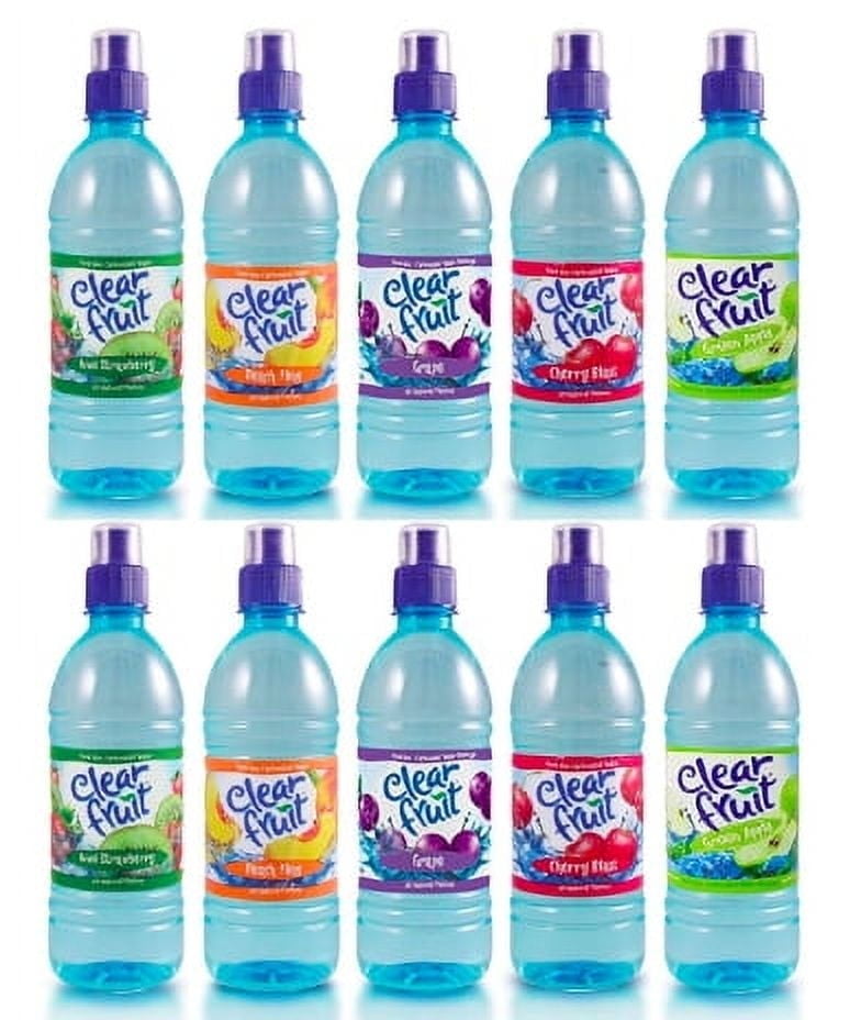 Dana Market - Clear Fruit Flavored Water Variety Pack (Pack of 10) 5 ...