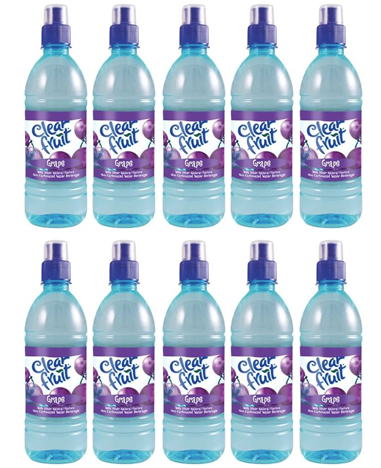 Dana Market - Clear Fruit Grape Flavored Water 16.9 oz Bottles (Pack of ...