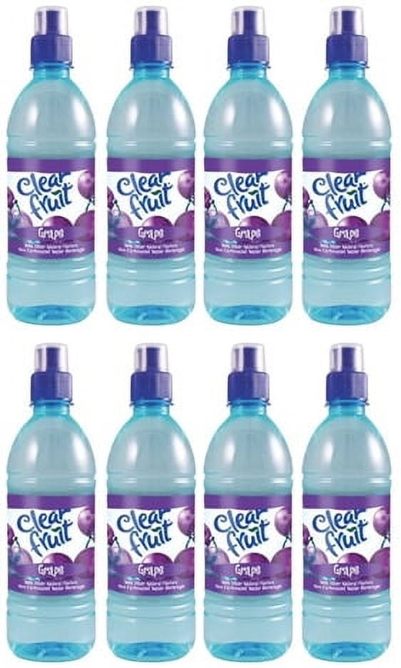 Dana Market - Clear Fruit Grape Flavored Water 8 Pack 16.9 oz Bottles ...