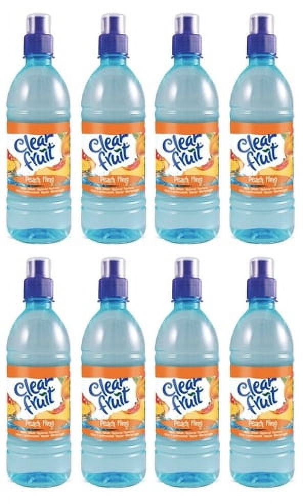 Dana Market - Clear Fruit Peach Fling Flavored Water 8 Pack 16.9 oz ...