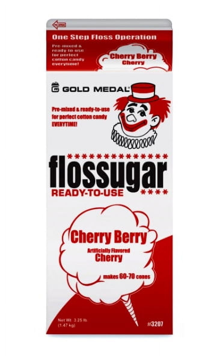 Dana Market - Cotton Candy Flossugar Cherry Berry (Cherry Flavor) - 1/2 ...