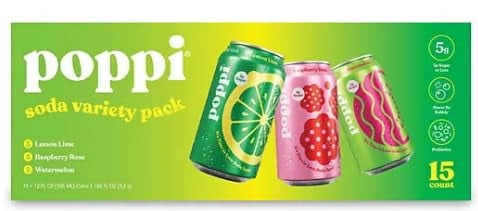 Dana Market - Poppi Prebiotic Soda Summer Variety PackPack, 12 fl. oz ...