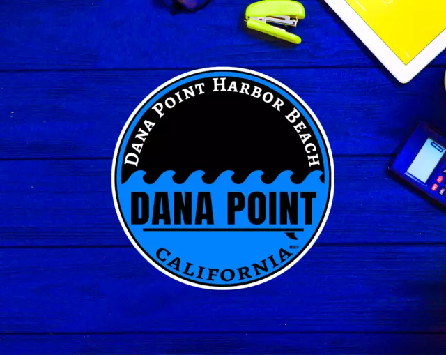 Dana Point California Surfing Dana Point Harbor Beach Surf Sticker ...