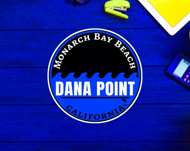 Dana Point California Surfing Monarch Bay Beach Surf Sticker Phone ...