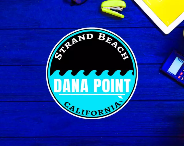 Dana Point California Surfing Strand Beach Surf Sticker Phone Decal ...