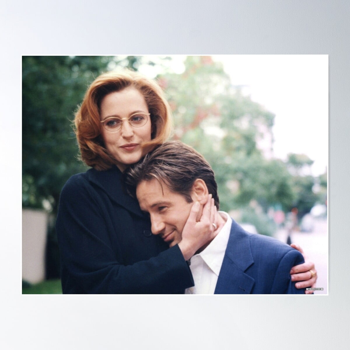 Dana Scully X Files Fox Mulder Poster Wall Art, Modern Wall Decor For ...