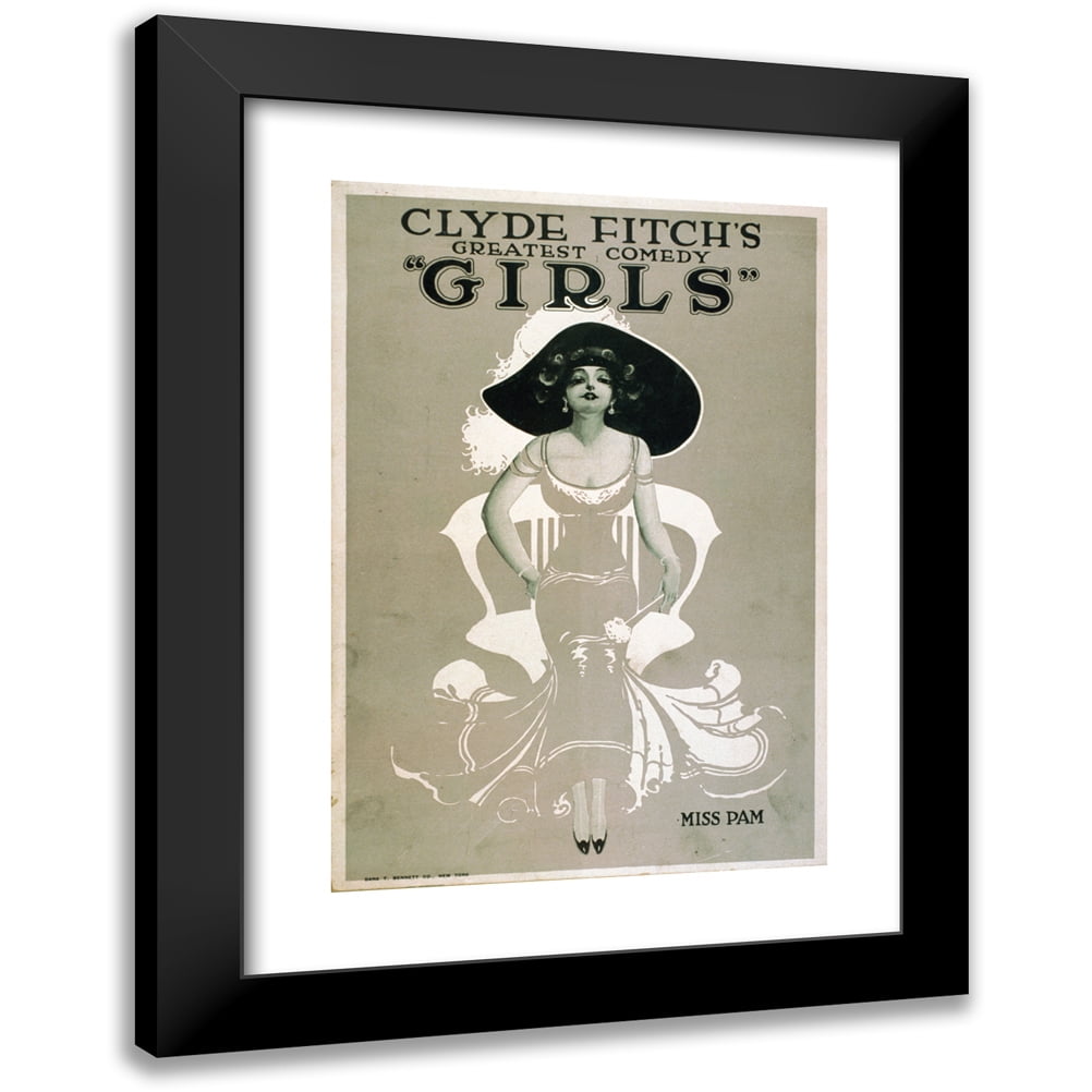 Dana T. Bennett Co 11x14 Black Modern Framed Museum Art Print Titled ...