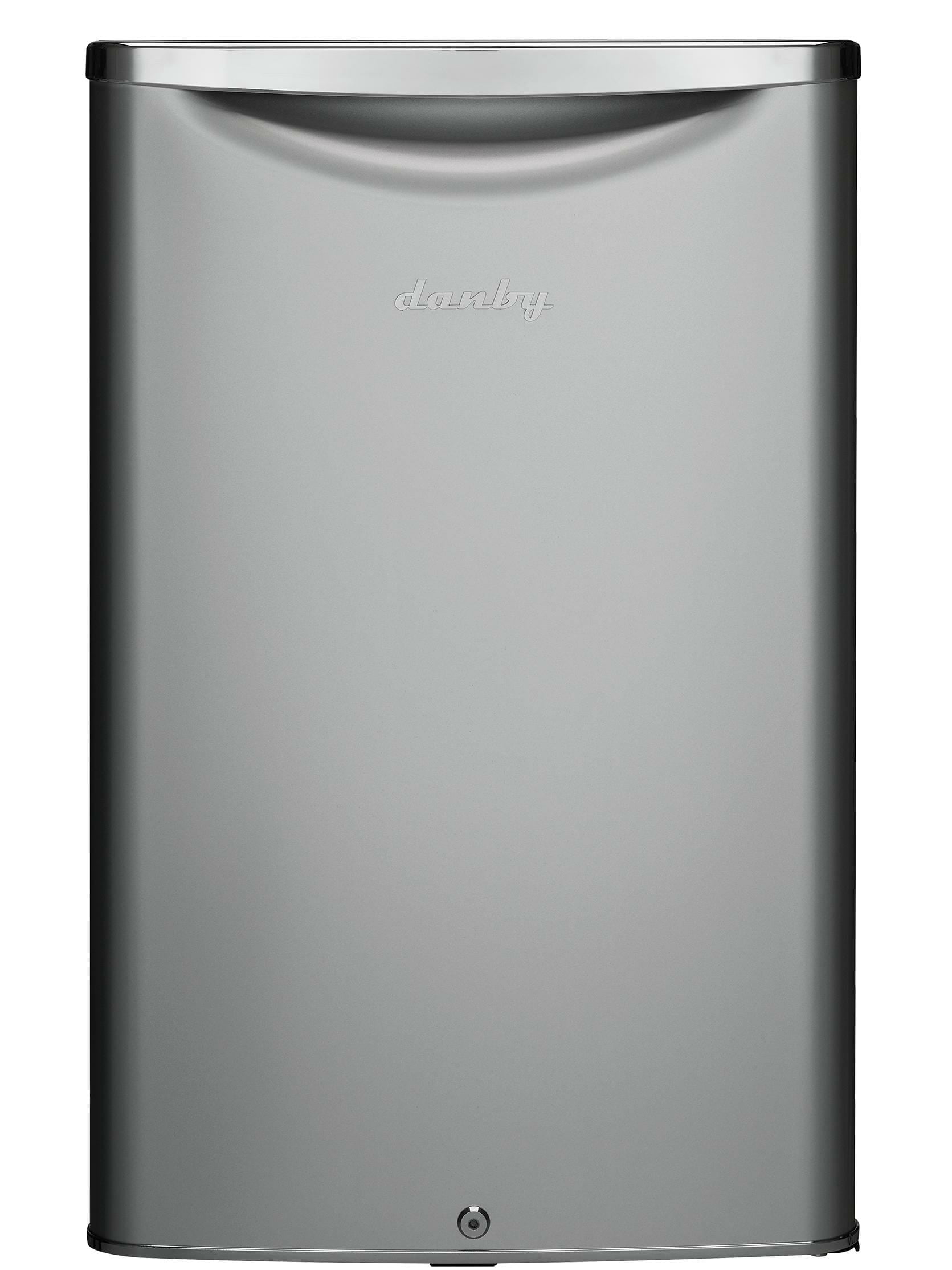 Danby 4.4 Cu Ft Mini All-Refrigerator DAR044A6DDB, Iridium Silver ...