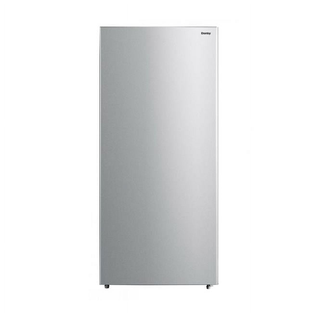 Danby 6.8 cu. ft. Convertible Upright Freezer, Stainless Steel Look ...