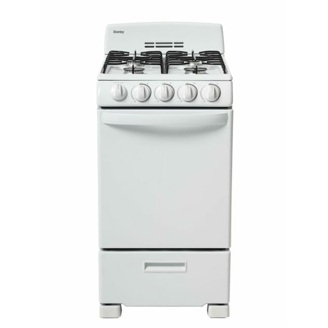 Danby 20 in. Manual Clean Gas Range, White - Walmart.com