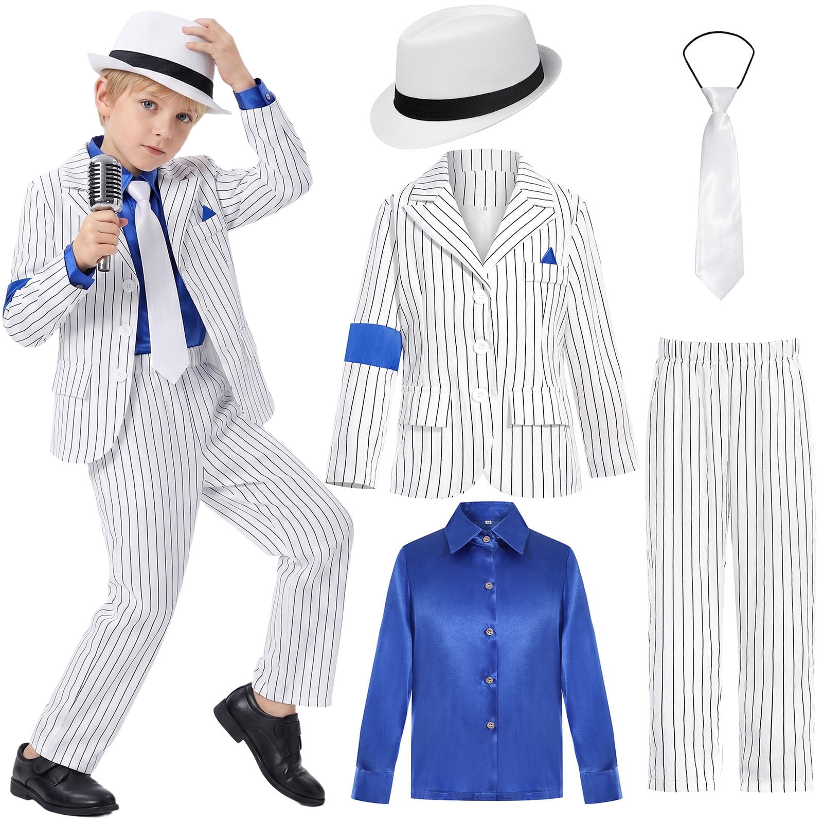 Dance 80s 90s Disco Outfits for Kids Boys Girls Musical Dance Star ...