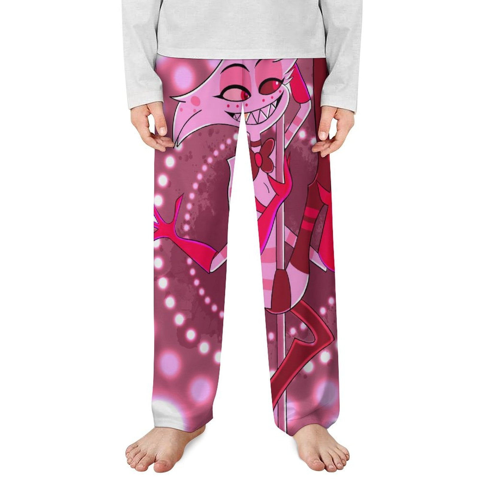 Dance Angel Dust Hazbin Hotel Children's Pajamas Lounge Straight Leg ...