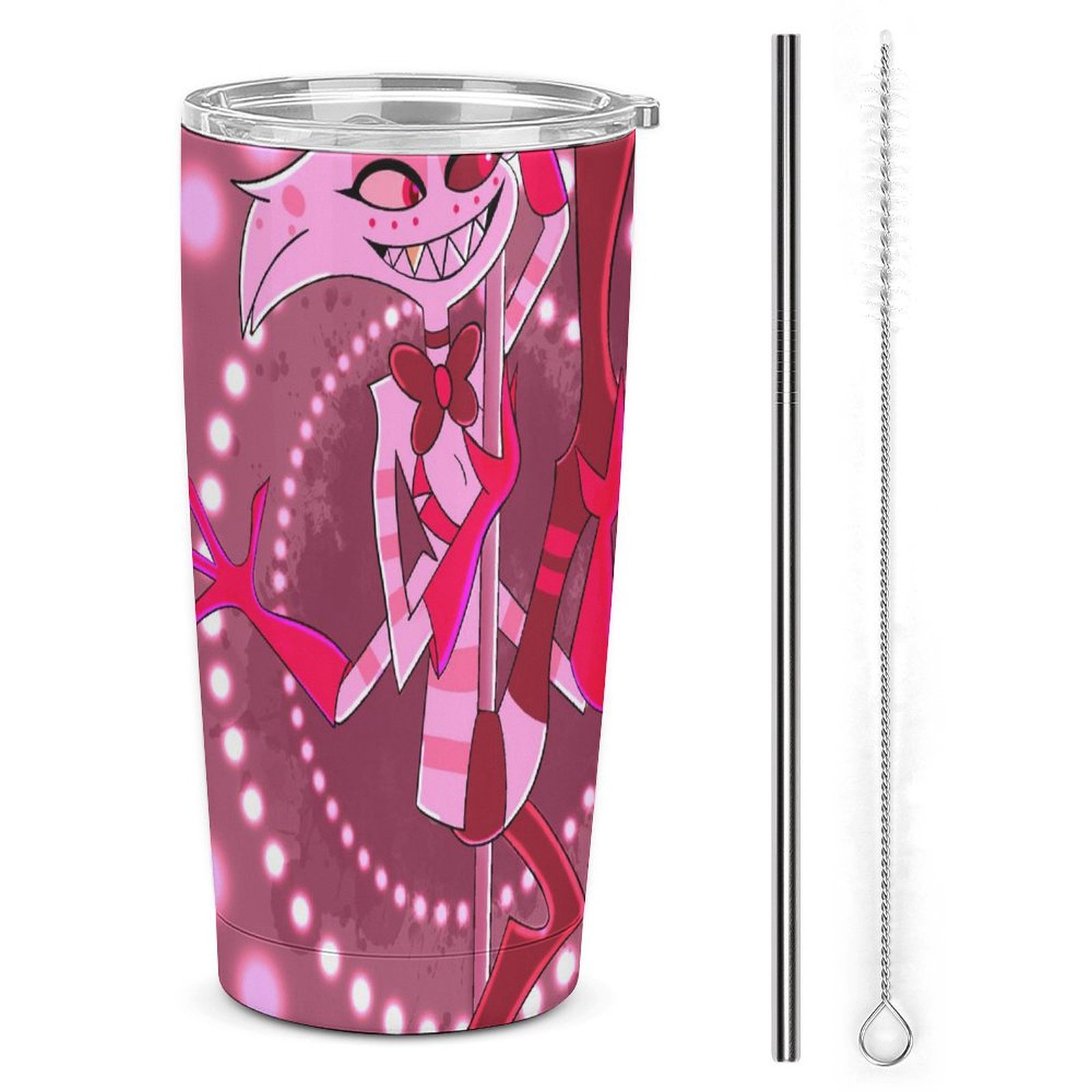 Dance Angel Dust Hazbin Hotel Stainless Steel Car Cup Thermal Vacuum ...