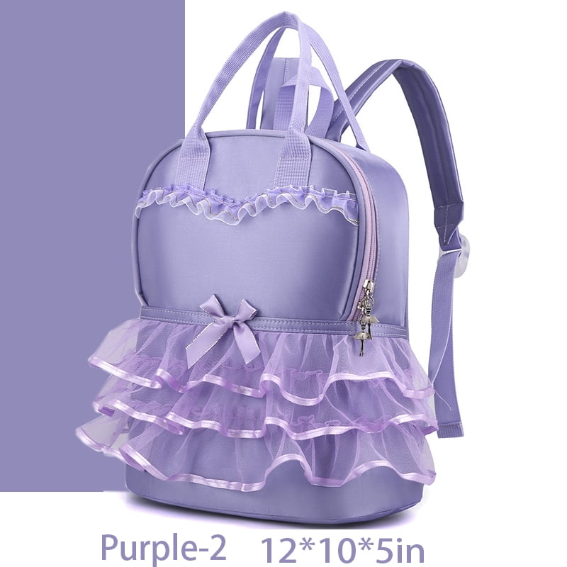 Dance Bag Bookbag Featuring Lace and Bow Teen Daily Dance Bags Training ...