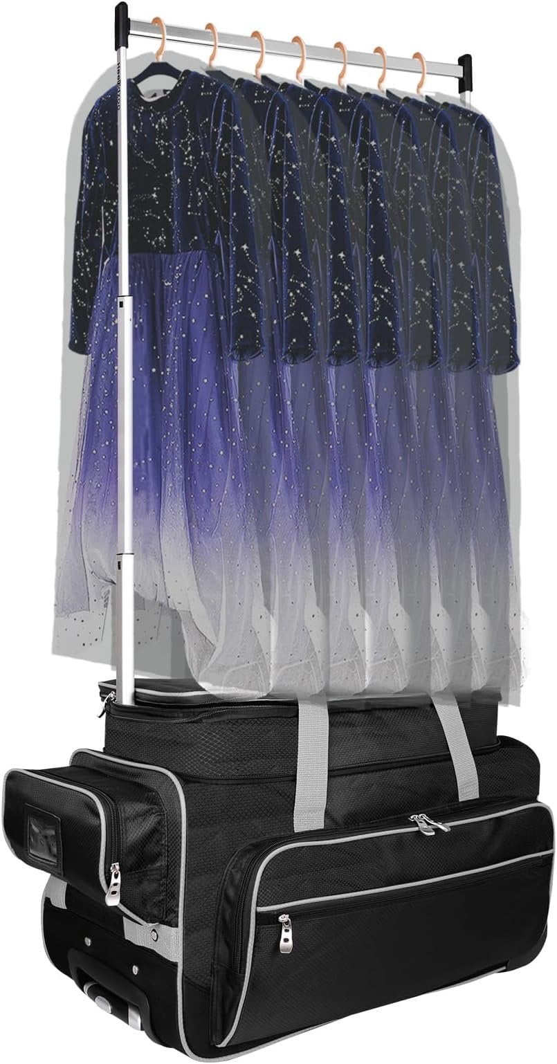 Dance Bag with Garment Rack,23inch Dance Competition Garment Bags with ...