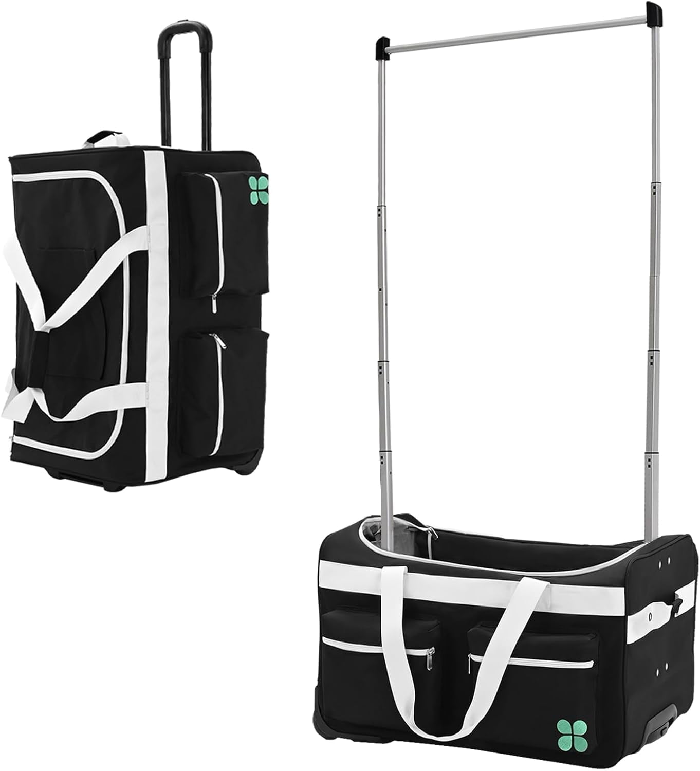 Dance Bag With Garment Rack, 27" Dance Garment Bags for Dancers Girls ...