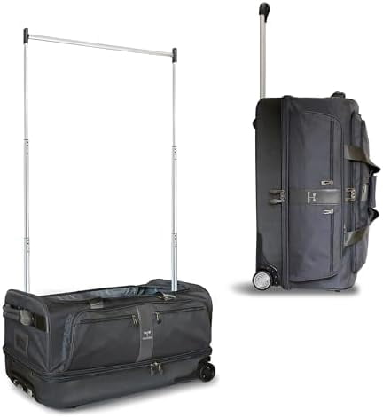 Dance Bag with Garment Rack, 28 Inch Rolling Duffel With Wheels, Ideal ...