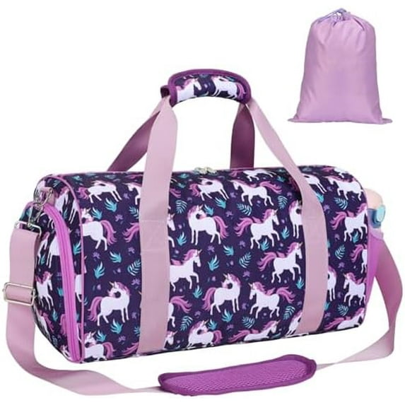 Dance Bag for Girls - Ballet Bag for Girls with Shoes Compartment Kids ...